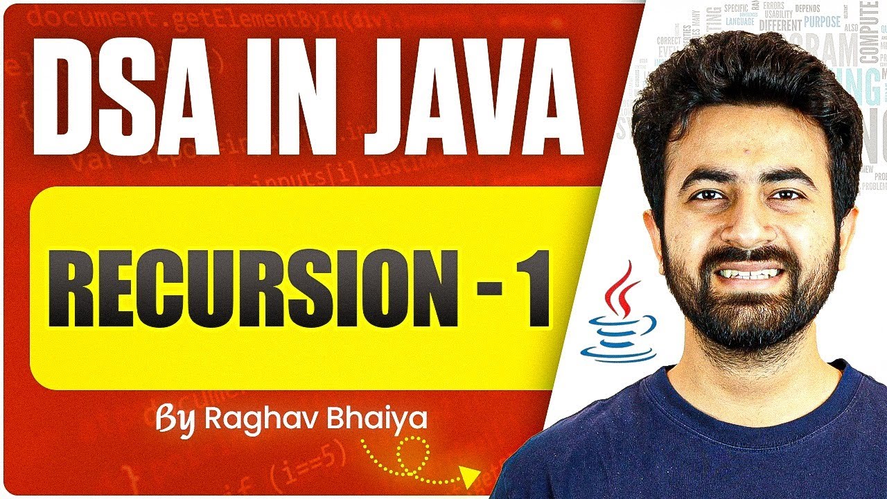 DSA In Java | Recursion Part 1 | Java in One Shot | Recursion Part 1 in Java