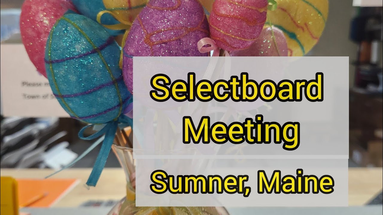 Selectboard Meeting | 04-22-2025