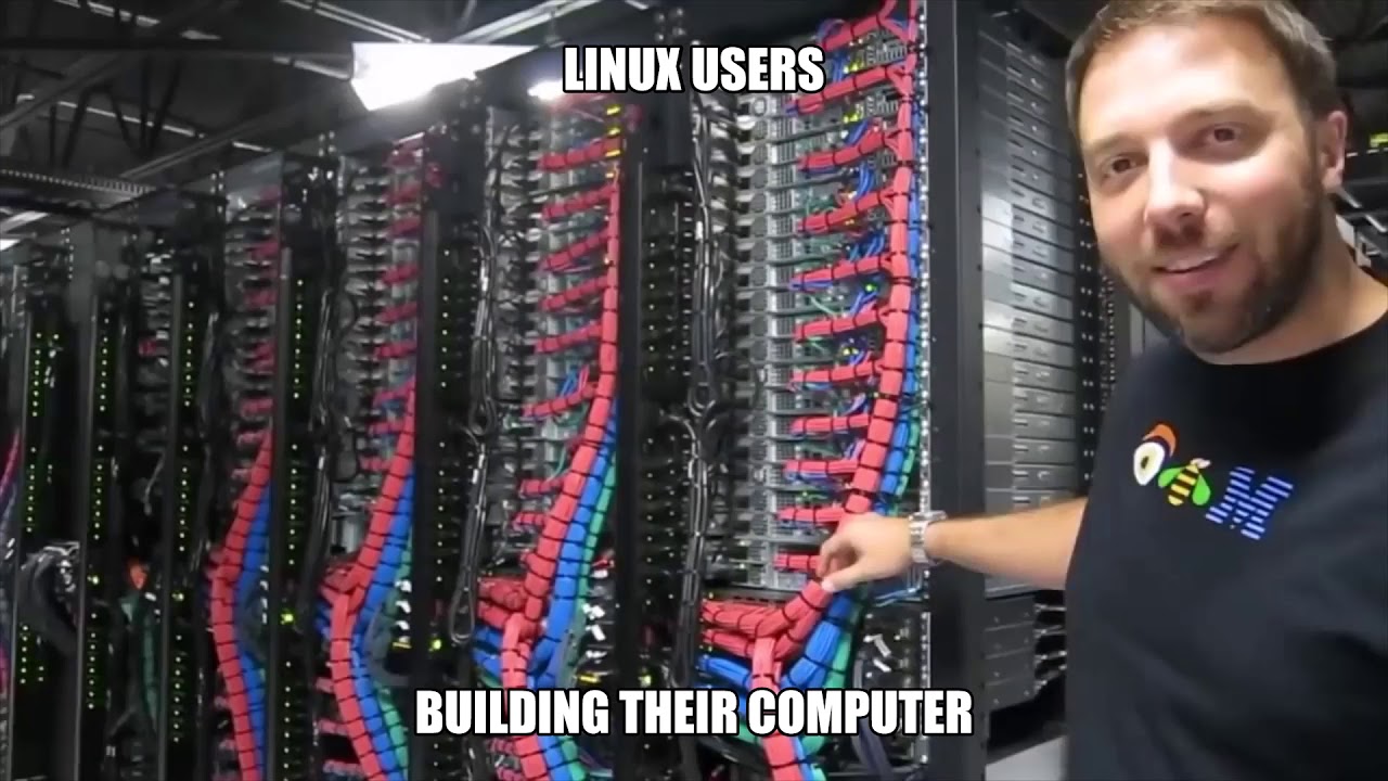 Linux users be like 3