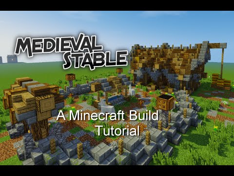 Small Medieval Horse Stables Minecraft Map