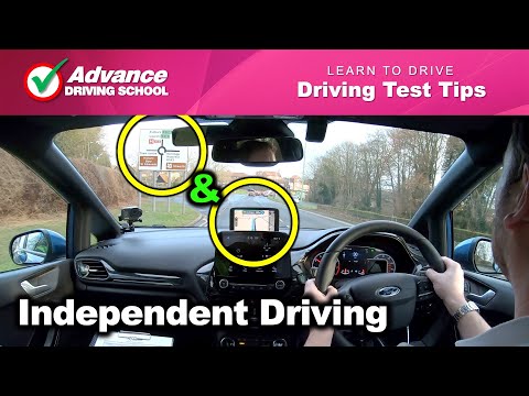 Independent Driving On The Test | Learn to drive: Driving Test Tips