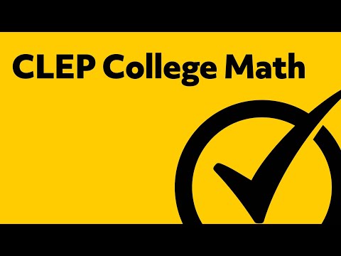 Best Free CLEP College Math Study Guide
