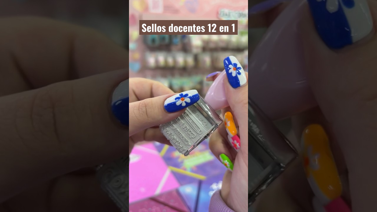 Sello docente rotativos 12 en 1 #libreria #sellos #docentes #maestros #enseñanza #colegio #primaria