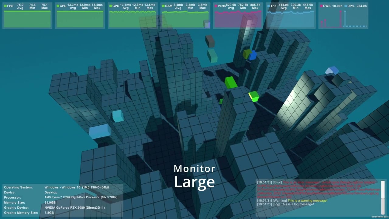 Monitor - Side by Side - EasyPerformanceMonitor