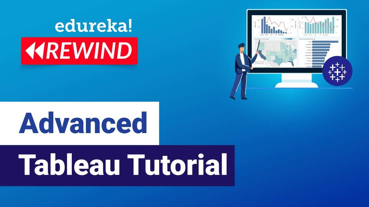 Advanced tableau tutorial | Trend Forecasting, Advanced Charts & R Integration | Edureka Rewind - 6