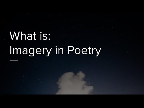 What is: Imagery in Poetry