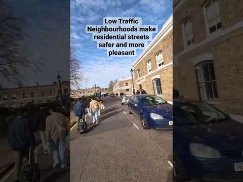 Low Traffic Neighbourhoods make residential streets safer and more pleasant