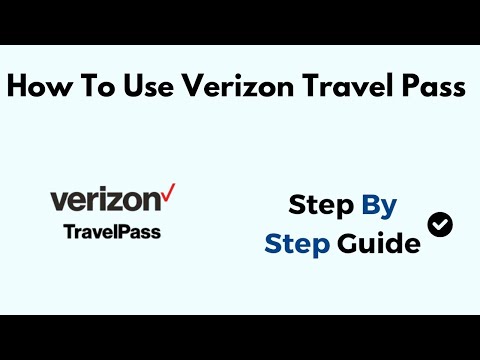 How To Use Verizon Travel Pass