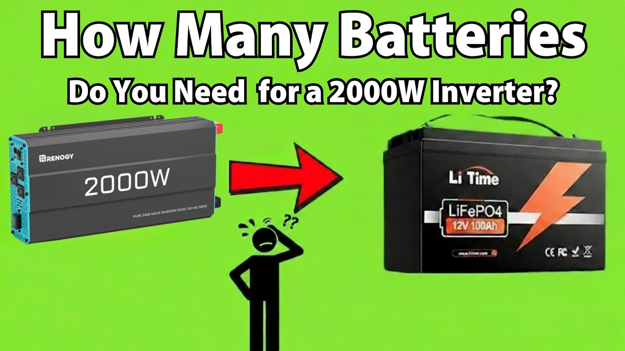 2000W Inverter Battery Size Explained – Avoid These Mistakes