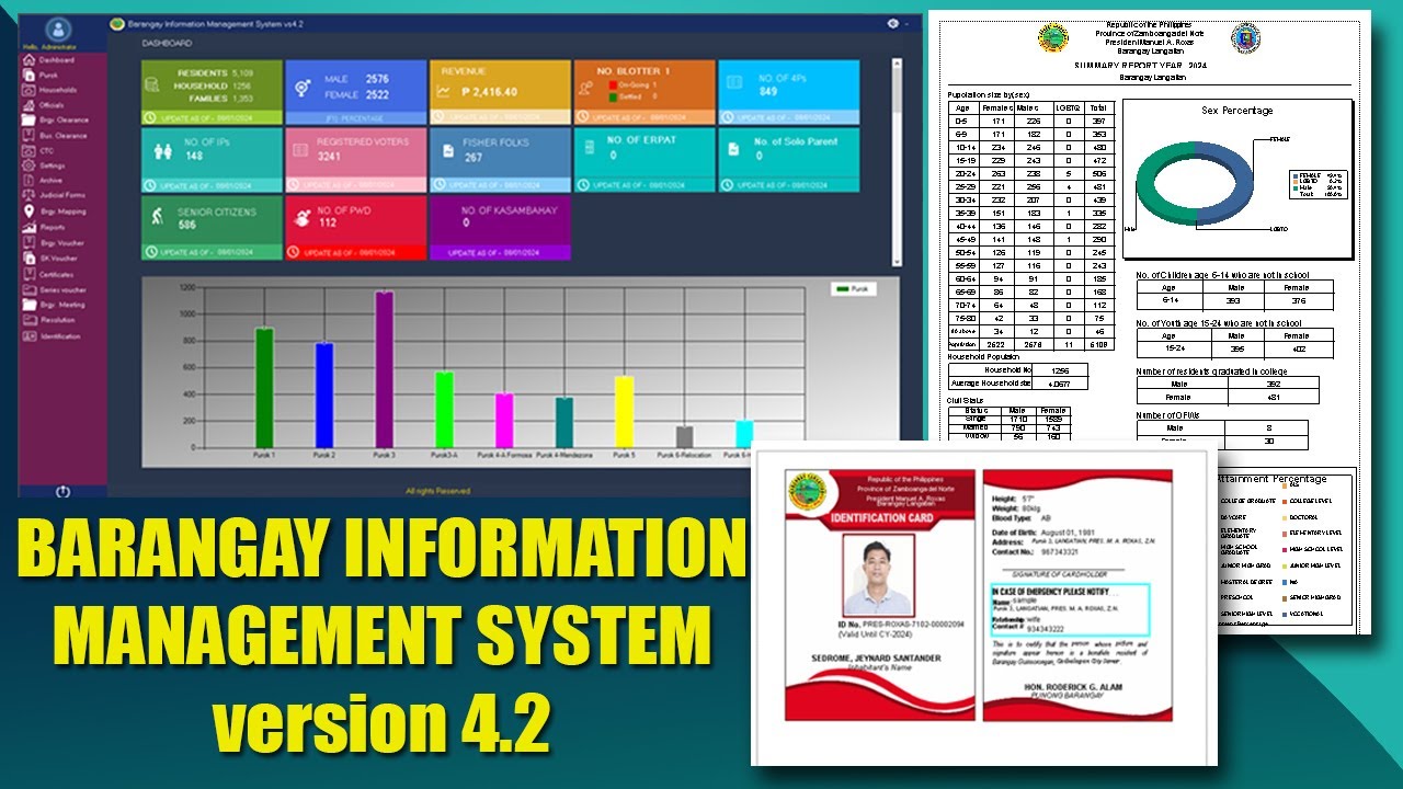 Barangay Information Management System version 4.2