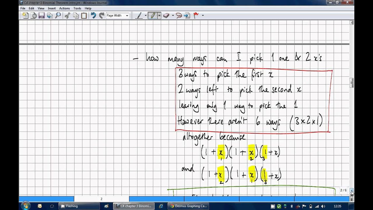 C4 chapter 3 binomial theorem part 1