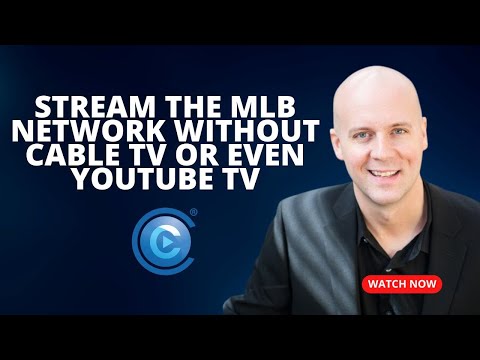 Stream The MLB Network Without Cable TV or Even YouTube TV