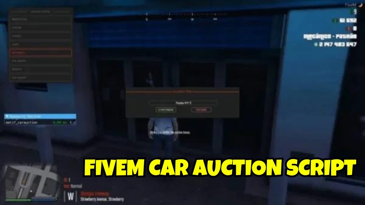 Fivem Car Auction Script - FiveM Scripting