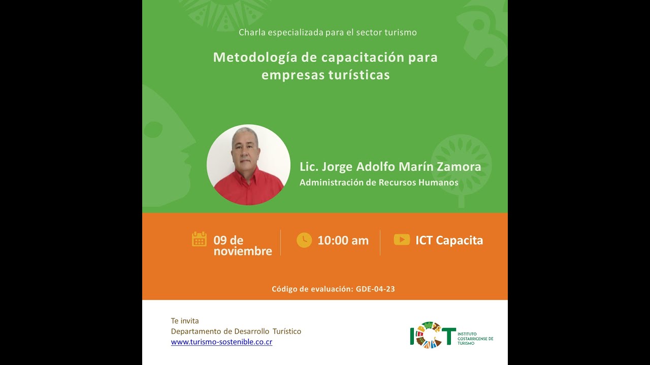Metodología de capacitación para empresas turísticas