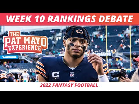 2022 Week 10 Rankings, Start, Sit, Sleepers, Debate | 2022 Fantasy Football Rankings