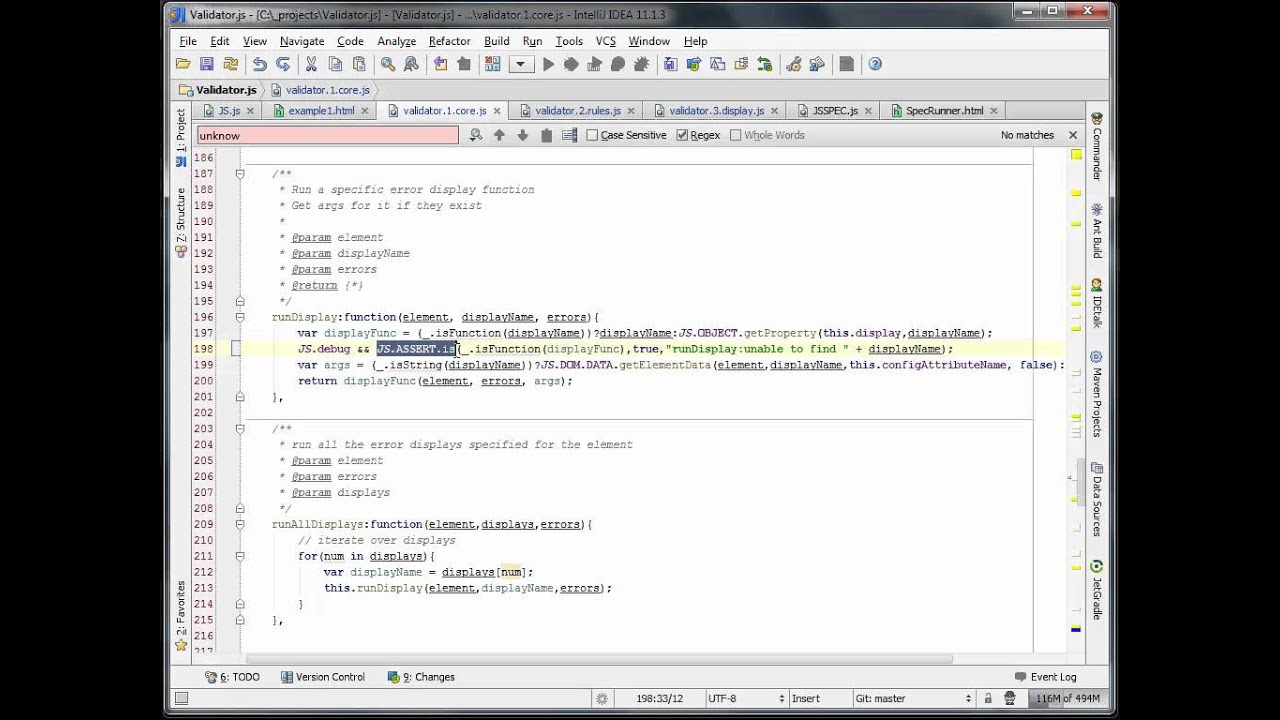 Debugging Javascript with Assert