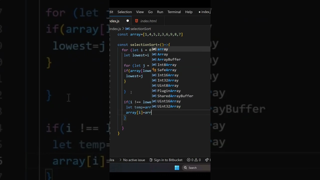 How I optimized Data structures and Algorithms using JavaScript #shorts #coding #javascript #viral