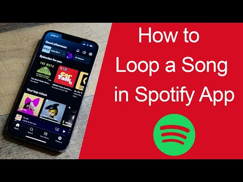 How to Loop a Song on Spotify App in Mobile?