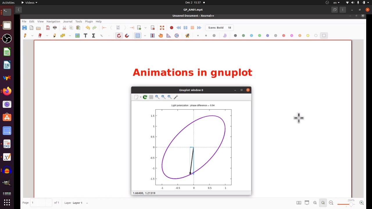 Writing animations with gnuplot - part 1