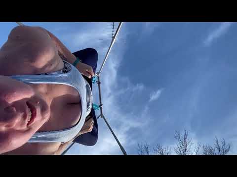 Inverting on a YogaBody trapeze stand