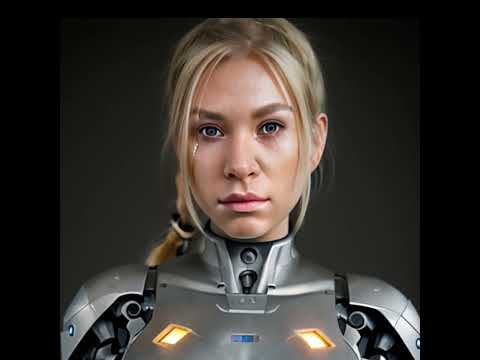 AI Generated Cyborg Women - Stable Diffusion and Luma AI examples