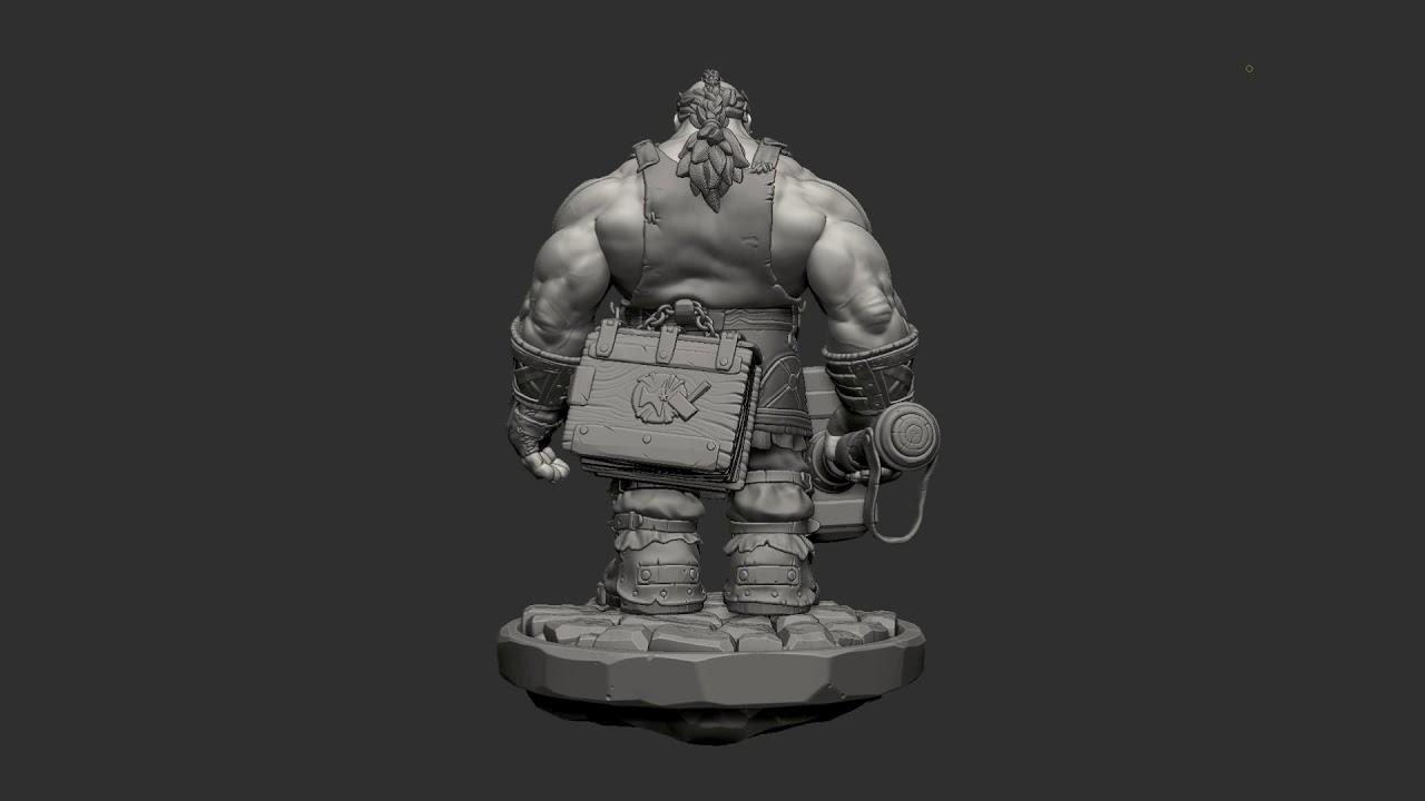 Dwarf Blacksmith Sculpt