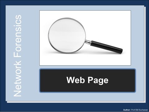 Network Forensics: Web Page Access