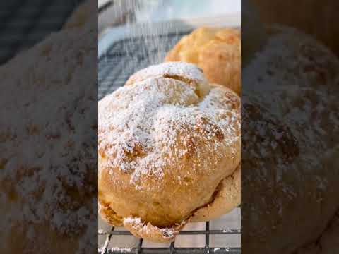 Beard Papa's Original Cream Puff with hand-made custard is the best