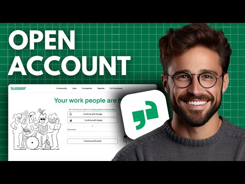 How to Open Account in Glassdoor - Step by Step