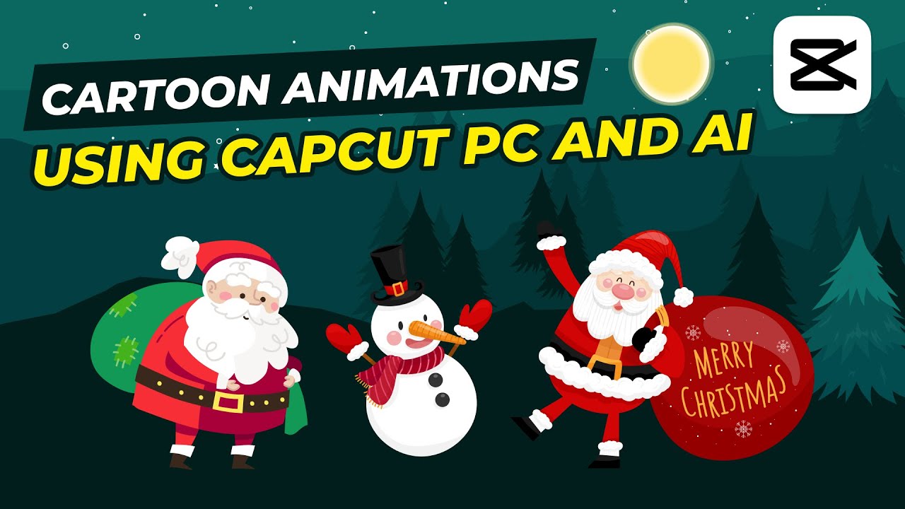 Full Course - Cartoon Animations using Capcut PC and AI: Step by step Tutorial