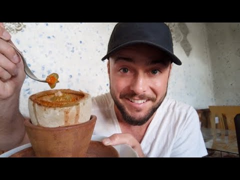 EATING BROKEN POTTERY KEBAB & TURKISH SAND COFFEE 🇹🇷 STREET FOOD TOUR IN CAPPADOCIA, TURKEY
