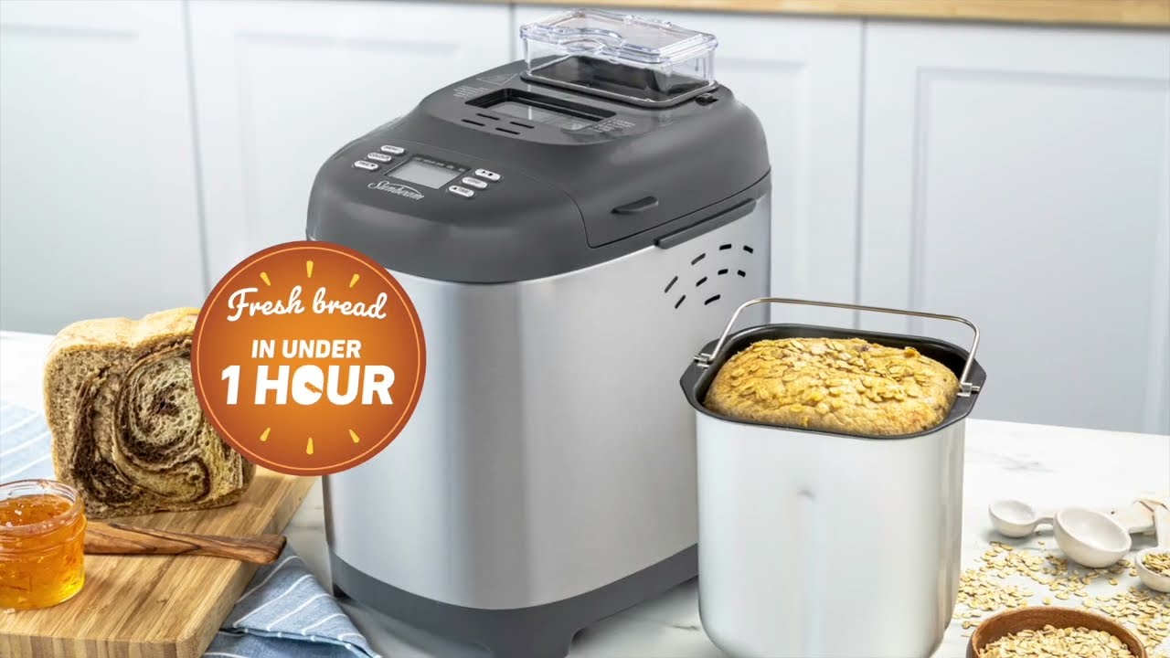 ExpressBake™ Bread Maker | Fresh bread in under 1 Hour | BMM4000SS