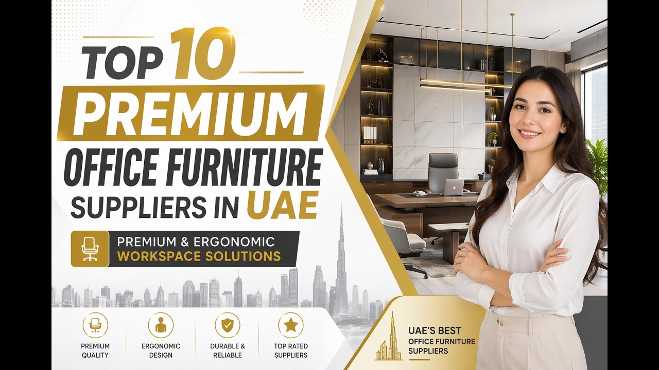 Top 10 Premium Office Furniture Suppliers in UAE | Premium & Ergonomic Workspace Solutions