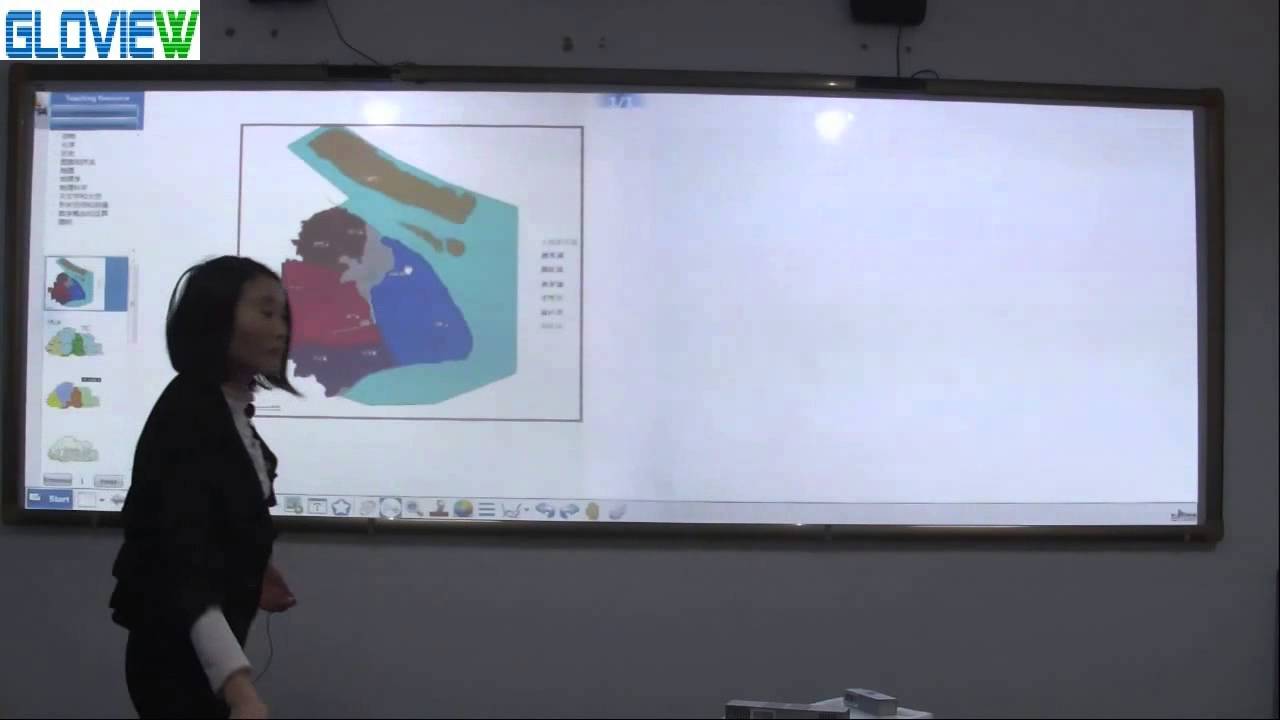 Finger Touch  Portable Interactive Whiteboard