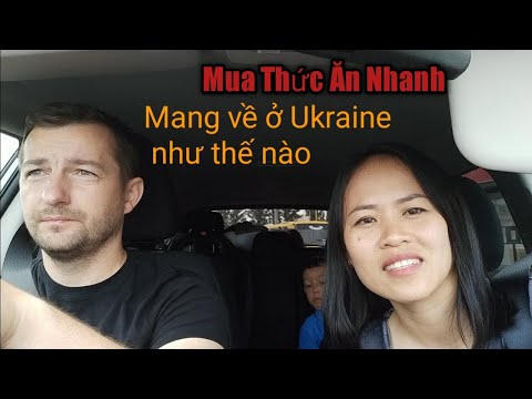 145🇺🇦 Mua Thức Ăn Nhanh MC.Donal Mang Về Như Thế Nào//Đường Về Nhà Mình Từ Thủ Đô Kief Bao Lâu