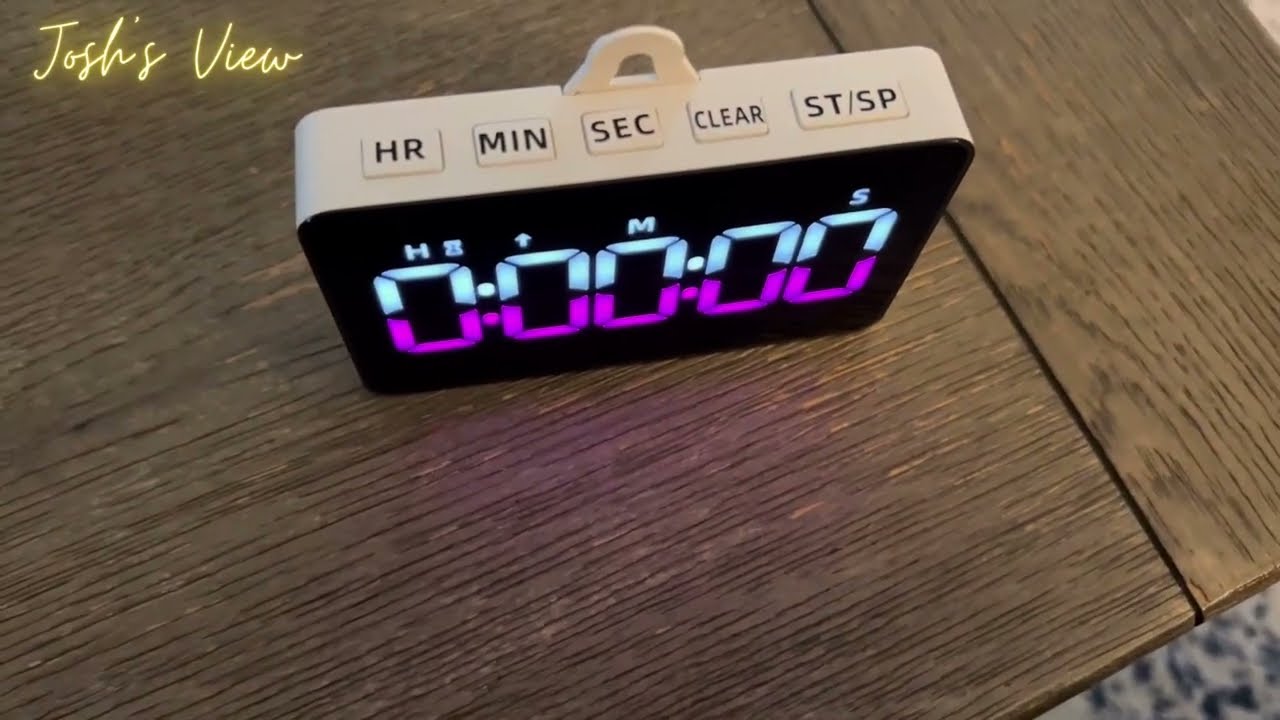 PERSUPER Digital Timer Kitchen Timer Count Down Review, Easy to Use Kitchen Timer!