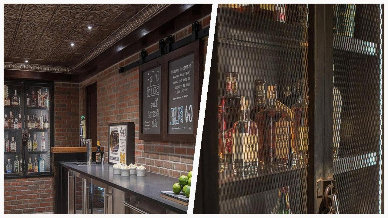 75 Luxury Industrial Home Bar Design Ideas You'll Love ➤