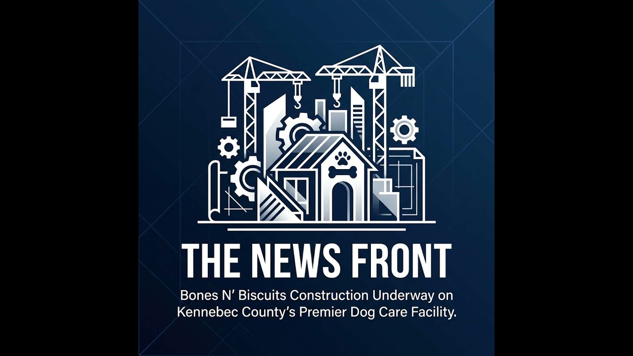Bones N Biscuits Breaks Ground on Hallowell Dog Facility