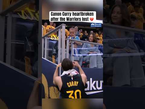 Stephโs son after Rockets forced Game 7 ๐ฅบ (via @NBCSAuthentic)