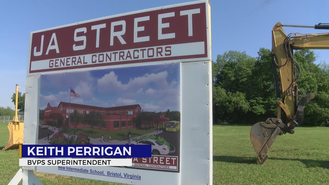 Groundbreaking ceremony held for new Bristol, Va. intermediate school