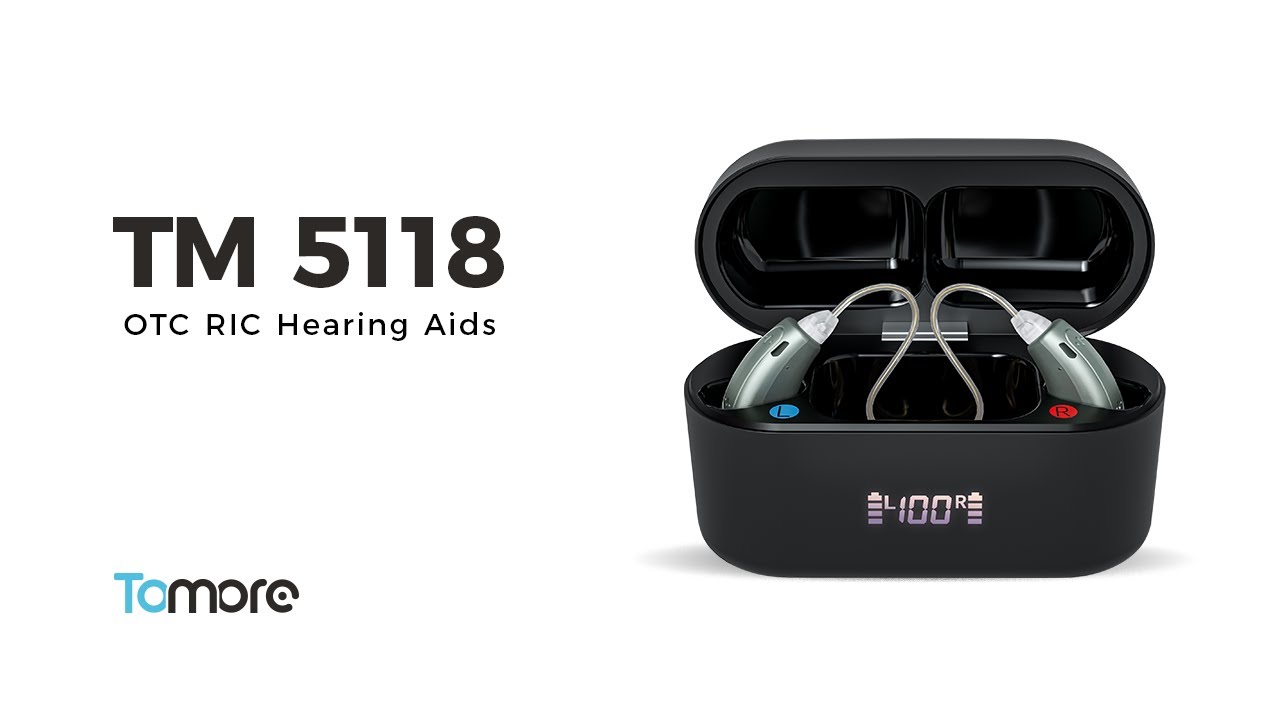 Tomore 5118 16-Channel Hearing Aids | Noise Cancellation, Rechargeable, and Easy-to-Use for Seniors