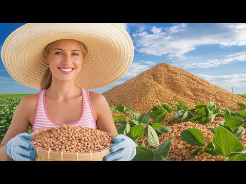 How American Farmers Are Grown and Processed MILLION Tons Of Soybean