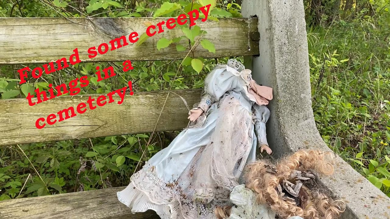 Exploring the abandoned Will County Poor Farm cemetery