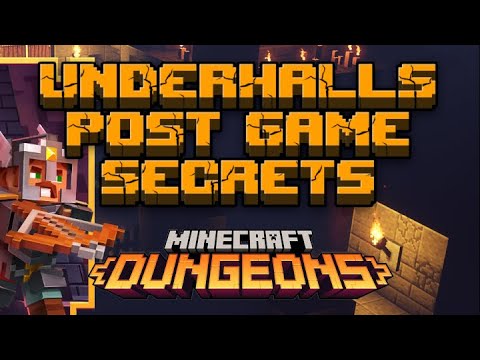 UNDERHALLS - POST GAME MINECRAFT DUNGEONS