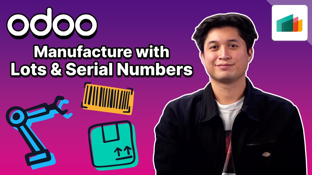 Manufacture w/ Lots and Serial Numbers | Odoo MRP