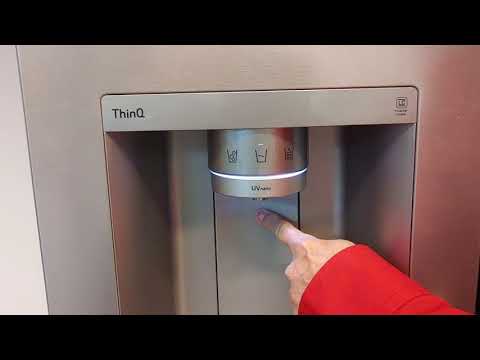 [LG Refrigerator] - Operation of UVnano & dispenser lights on a Side-by-Side model