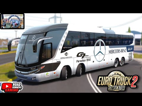Most Realistic G7 MB Marcopolo 8X2 Facelift Bus Driving | ETS2 Bus | Euro Truck Simulator 2