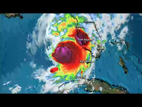 Hurricane Milton live satellite tracker