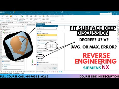 HINDI | 230. Fit Surface Command In-Depth | Full Course WhatsApp/Call +91 9654816262
