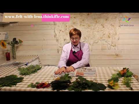 Preserving leaves for botanical print. What leaves to collect and preserve?